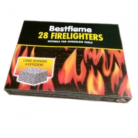 Bestflame Firelighters 28 (Box of 24 packs) | Colour Supplies